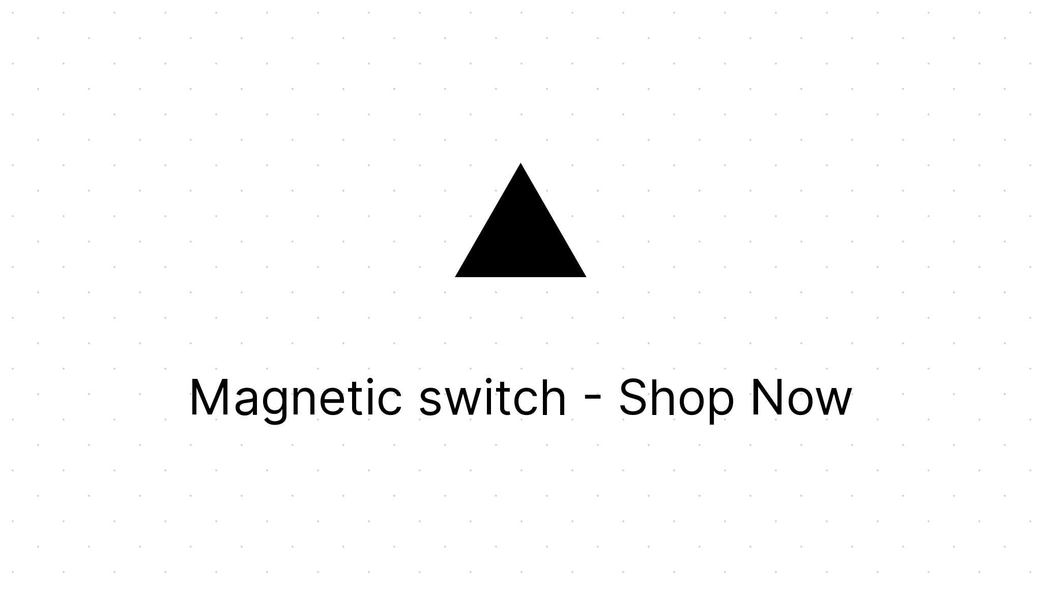 Magnetic switch - Shop Now - Eezee